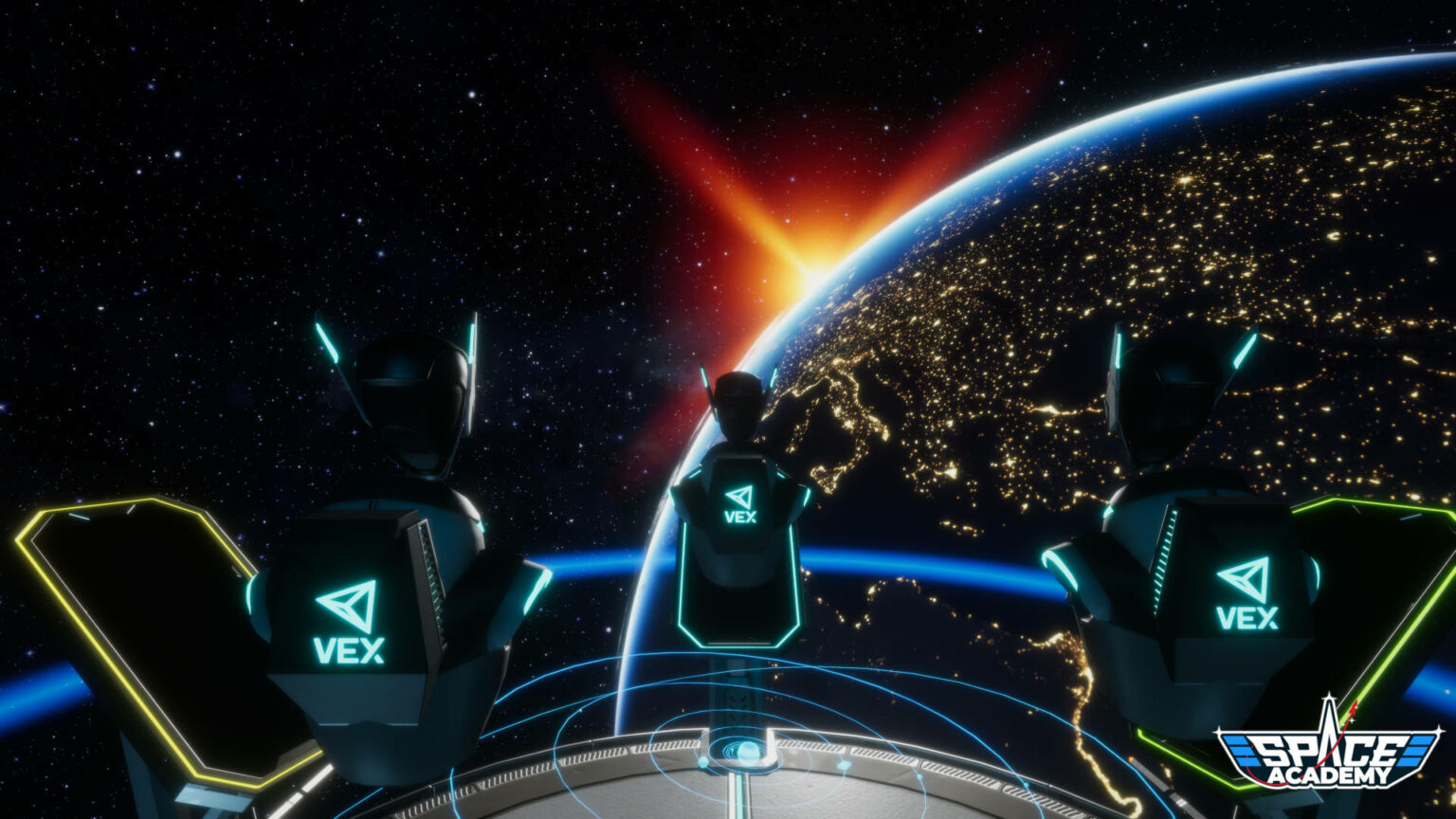 Space academy | VEX Play Game | Free-roam VR