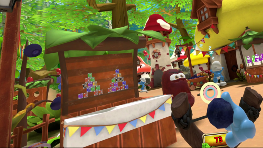 The Smurfs Blueberry Battle | VEX Play Game | Free-roam VR