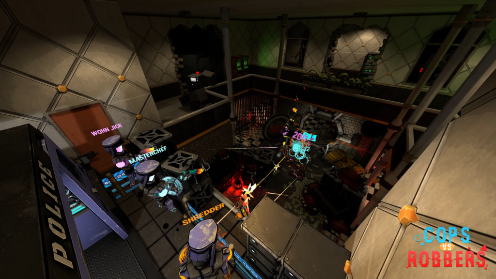 Cops vs Robbers | VEX Play Game | Free-roam VR