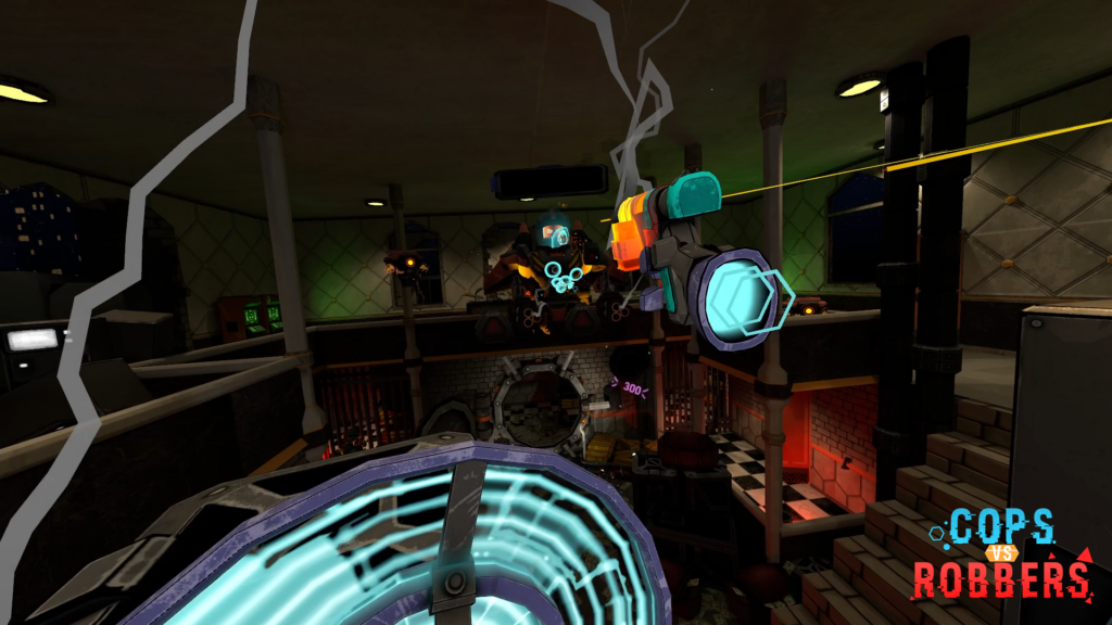 Cops vs Robbers | VEX Play Game | Free-roam VR