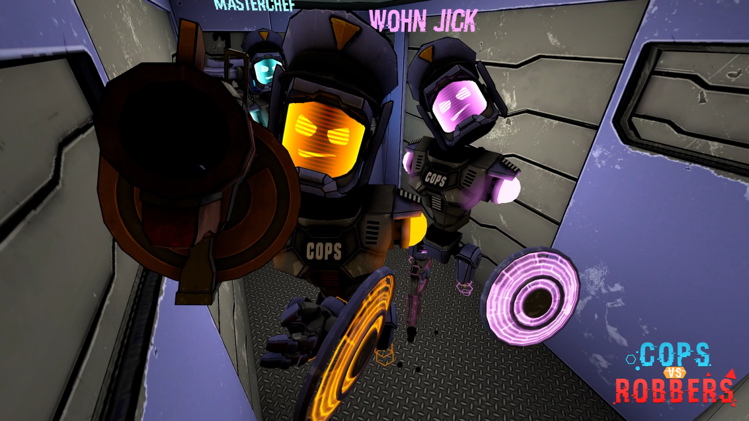 Cops vs Robbers | VEX Play Game | Free-roam VR
